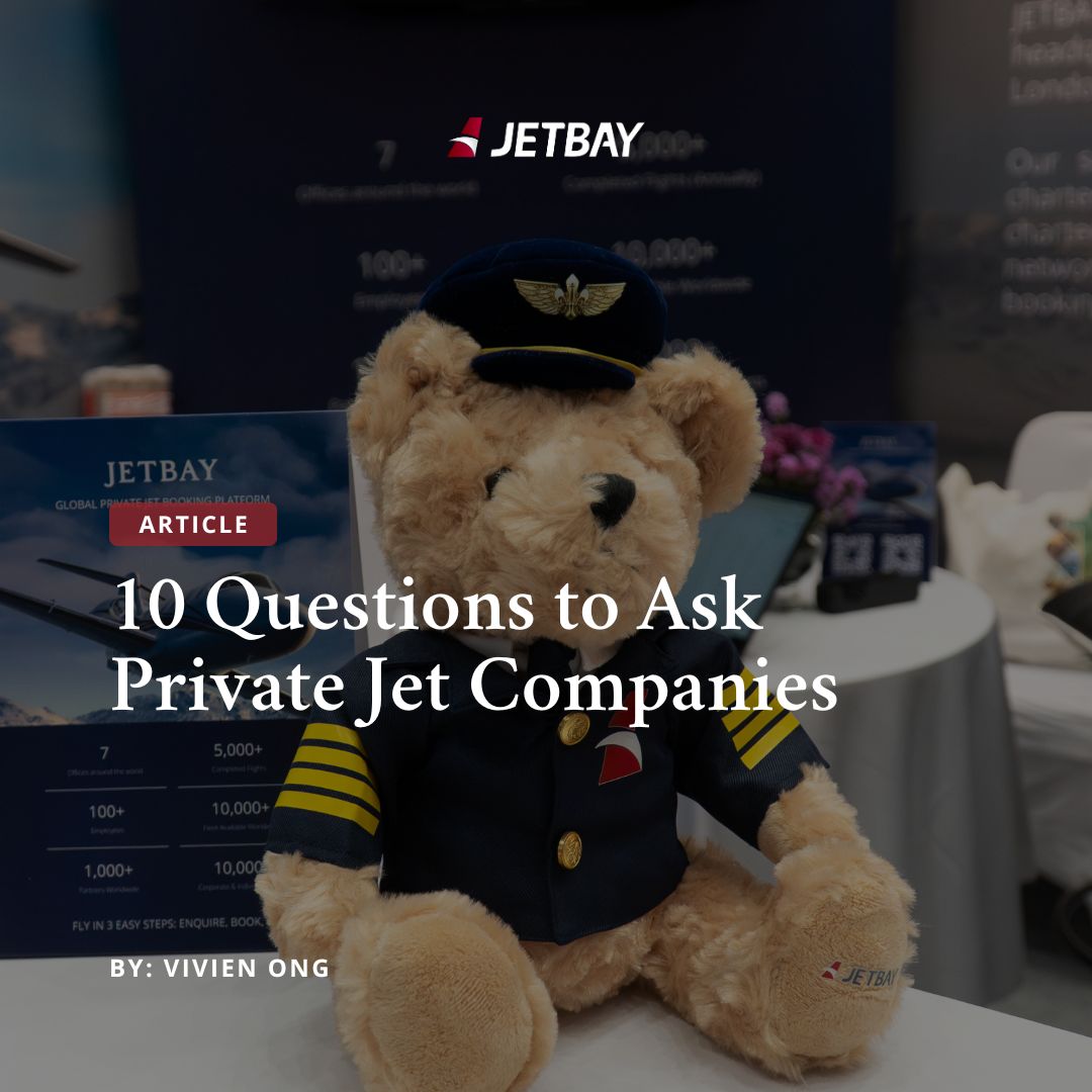 10 Questions to Ask Private Jet Companies
