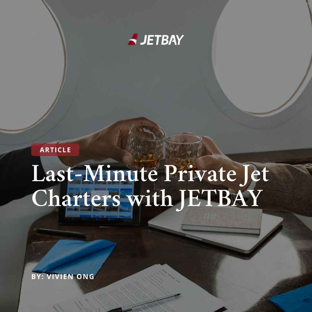 Last-Minute Private Jet Charter Flights | JETBAY
