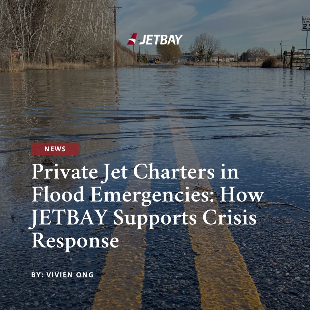 Private Jet Charters for Flood Emergencies | JETBAY