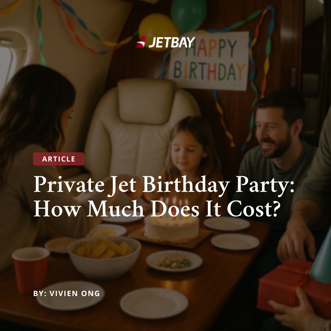 Private Jet Birthday Party Cost & Charter | JETBAY