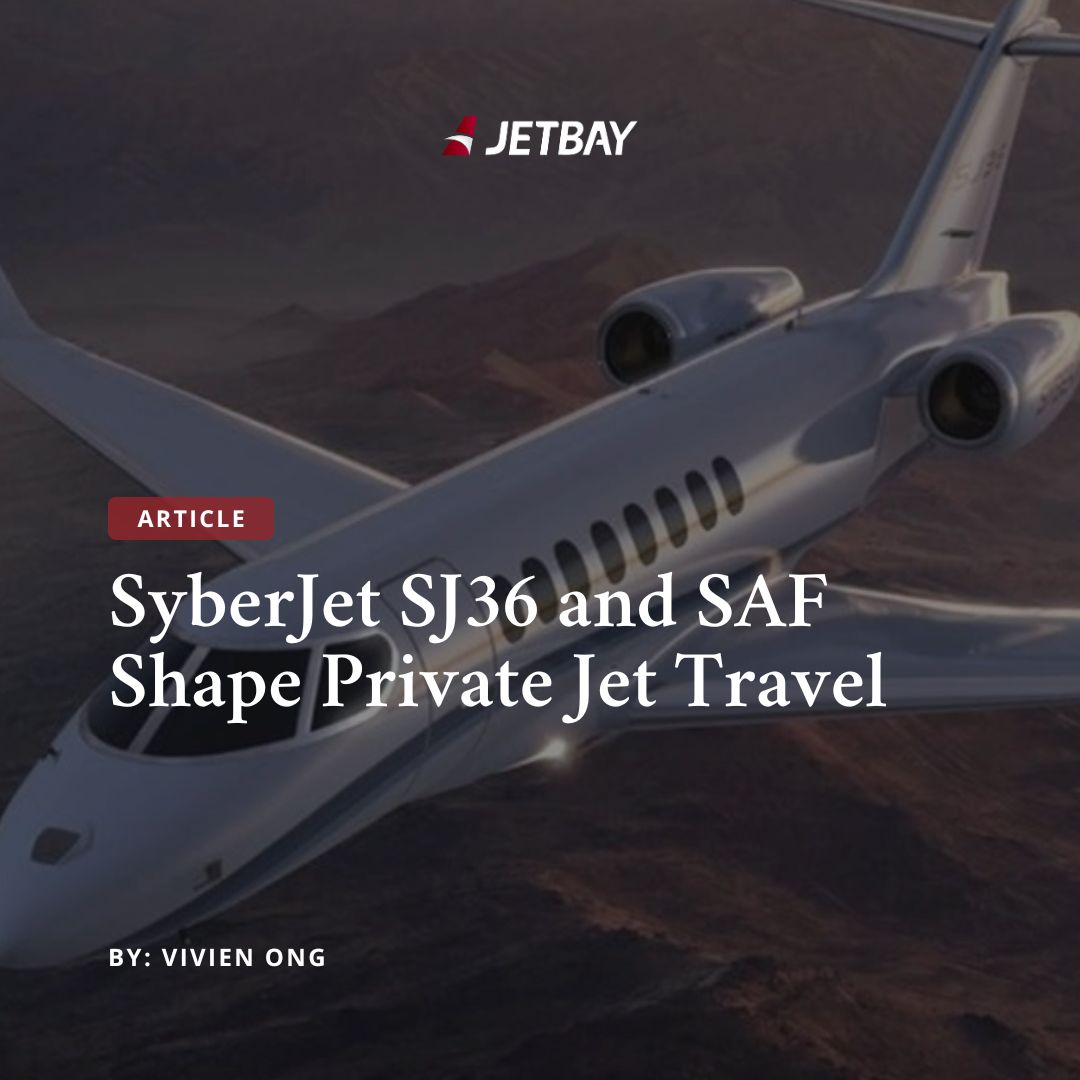 SyberJet SJ36 & Sustainable Aviation Fuel | JETBAY