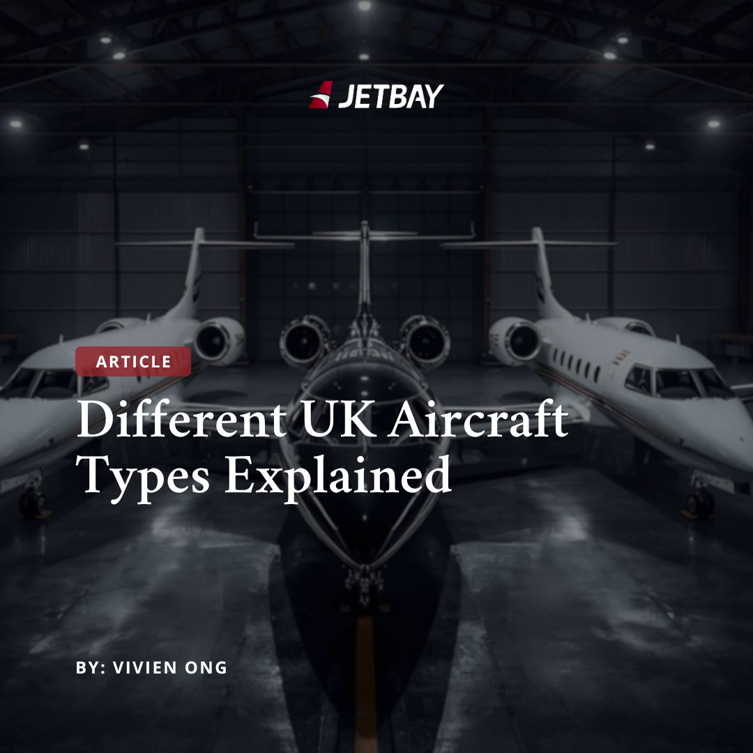 Private Jet Types in the UK: Light, Midsize & Heavy | JETBAY