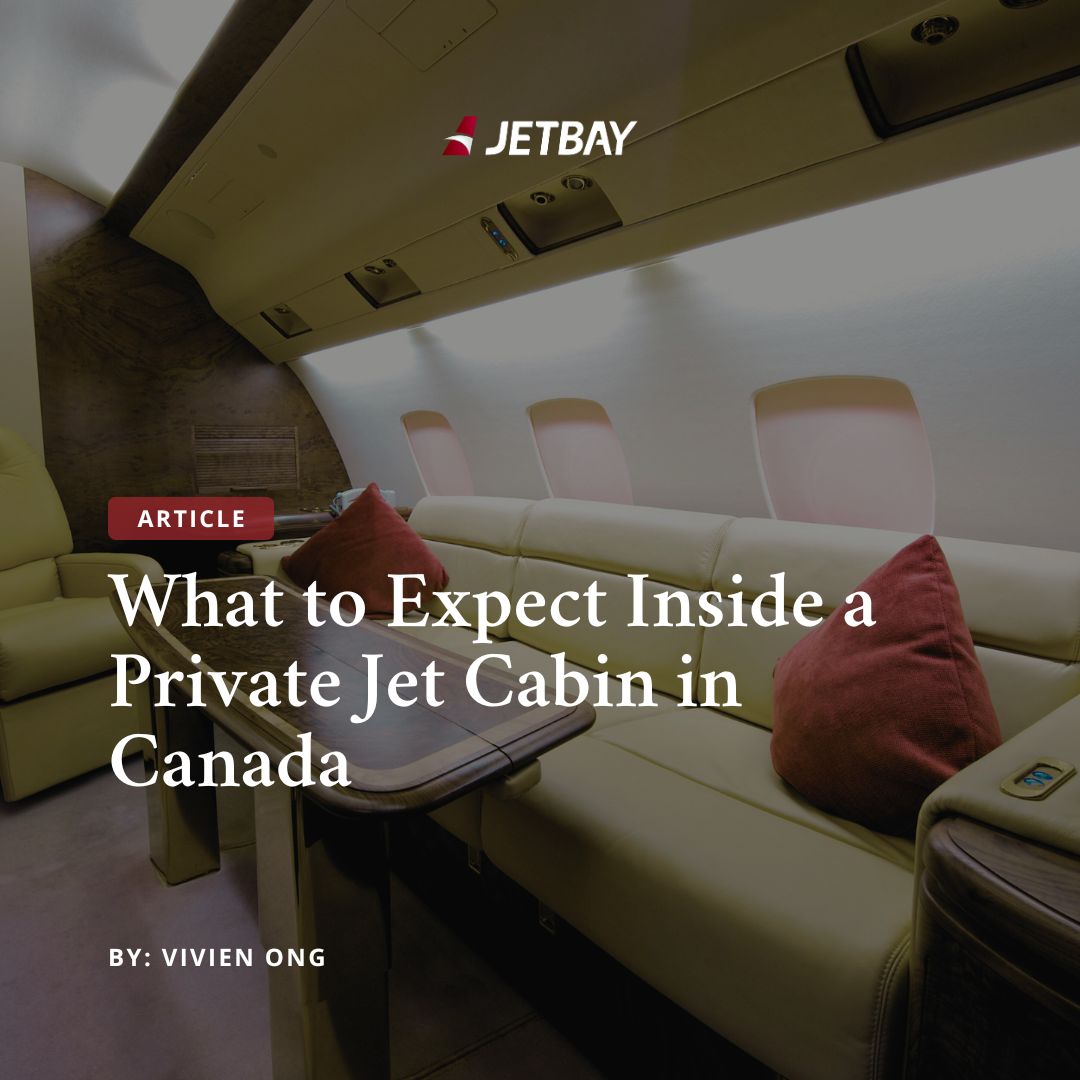 What to Expect Inside a Private Jet Cabin in Canada | JETBAY